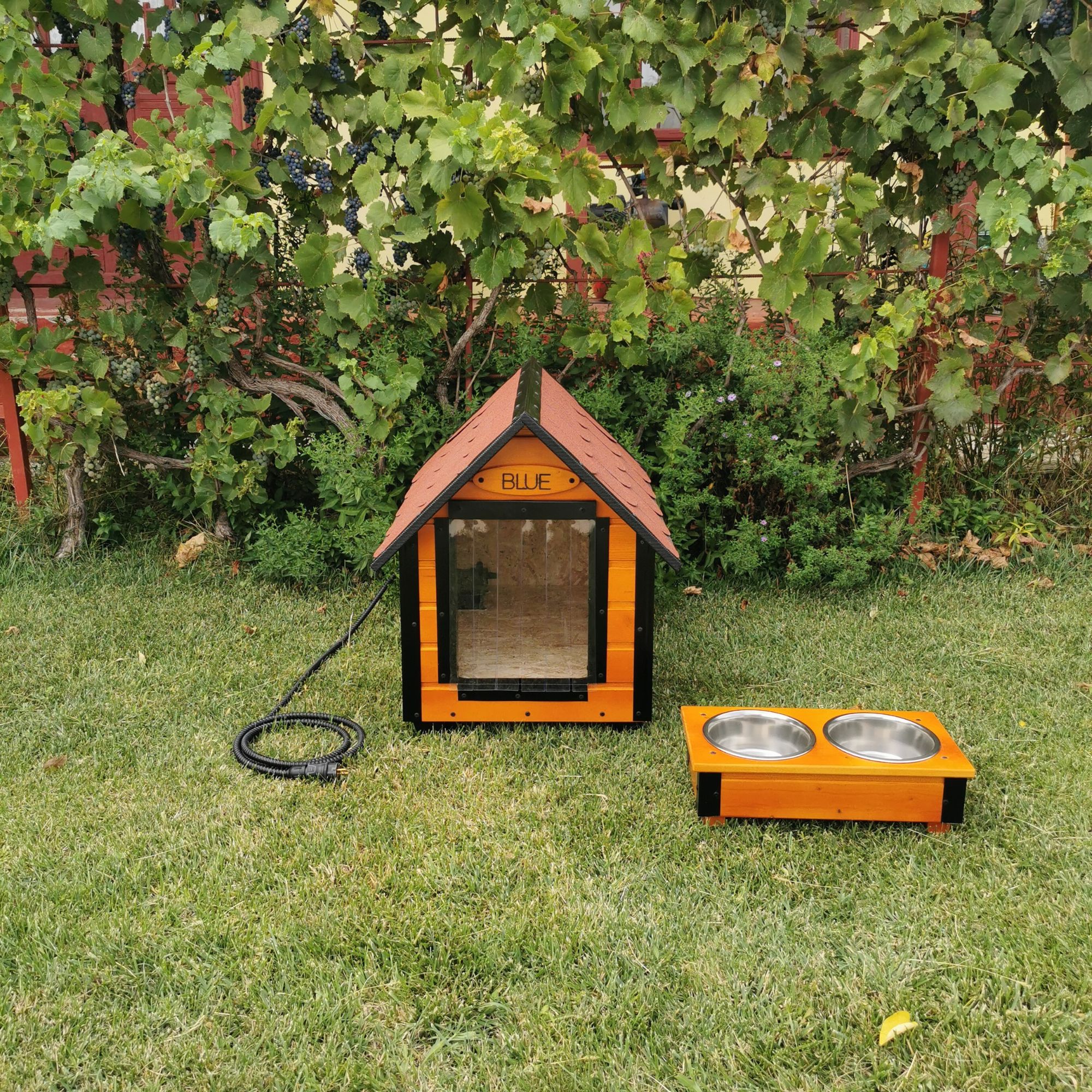 Cușcă Câine Cu Încălzire Pentru BLUE Gestionata Din Telefon