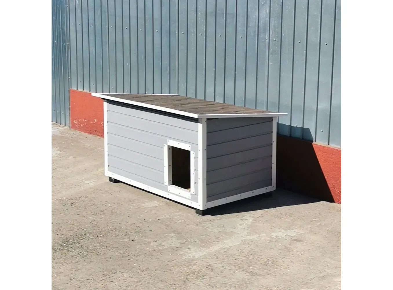 Profil Metalic Antiros Vopsit Intrare Cusca Caine Talie Mare