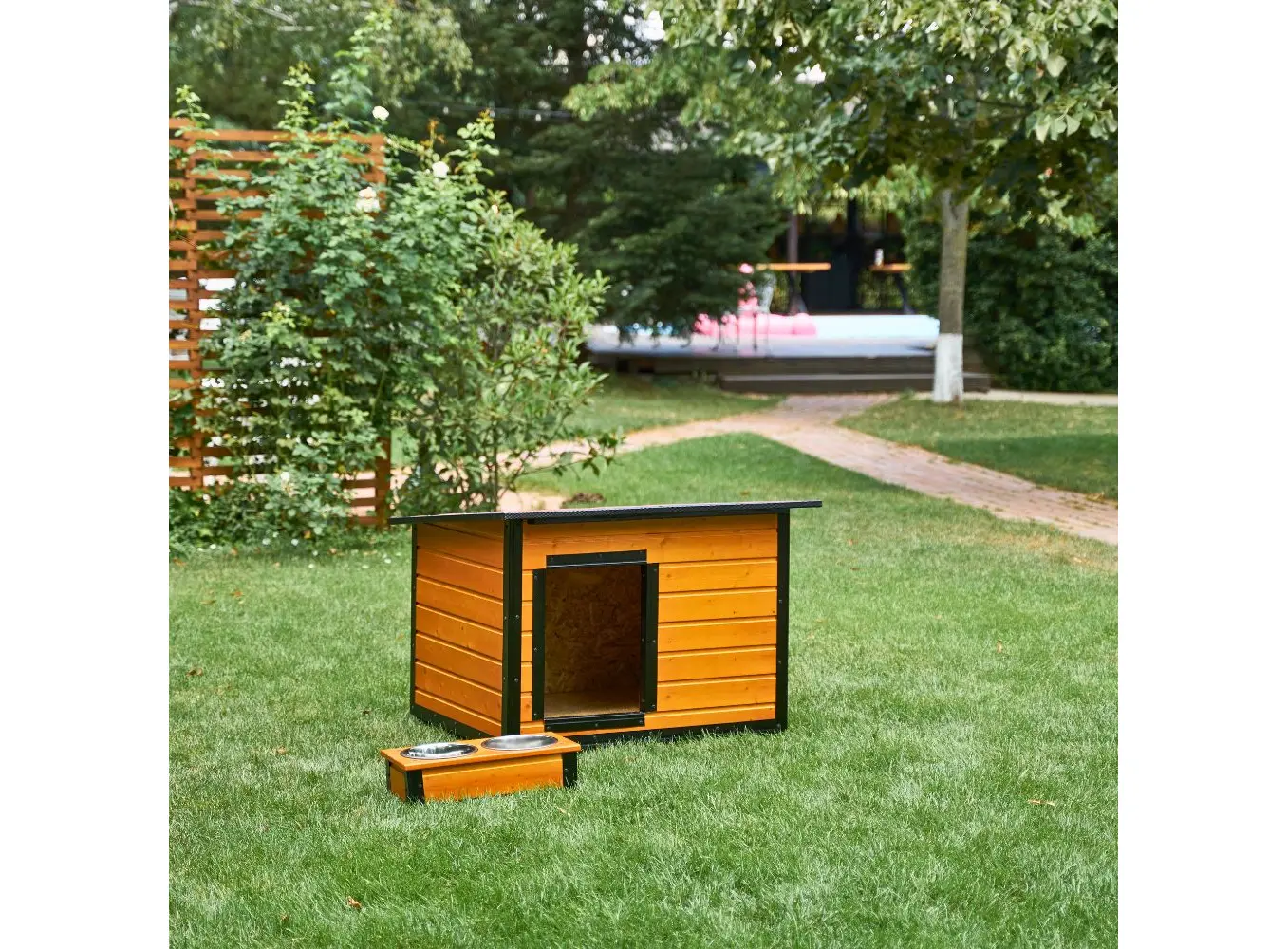 Profil Metalic Antiros Vopsit Intrare Cusca Caine Talie Mare